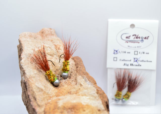 Hand Tied Jigs | Cut Throat Jig Company